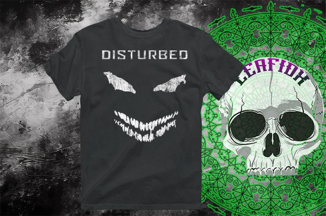 Vintage Disturbed Band T-shirt, Retro Rock Tee, Heavy Metal Shirt ...