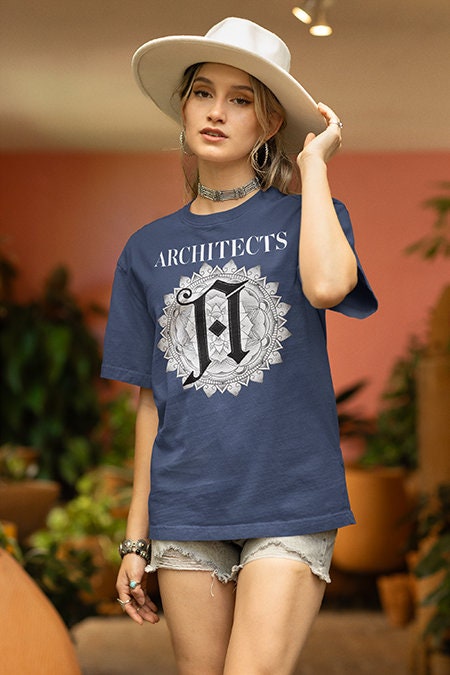 Retro Architects Shirt, Architecture Blueprint Tee, Vintage ...