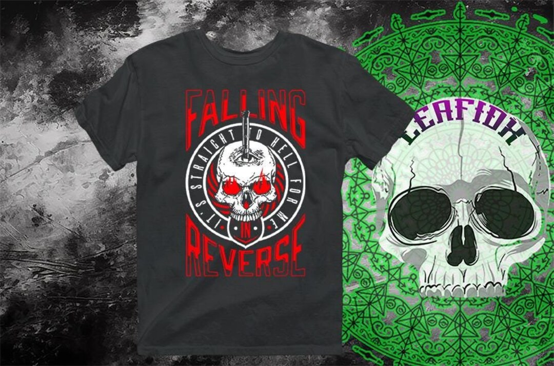 Falling in Reverse Band Shirt, Concert Tee, Band Merch, Music Gift ...