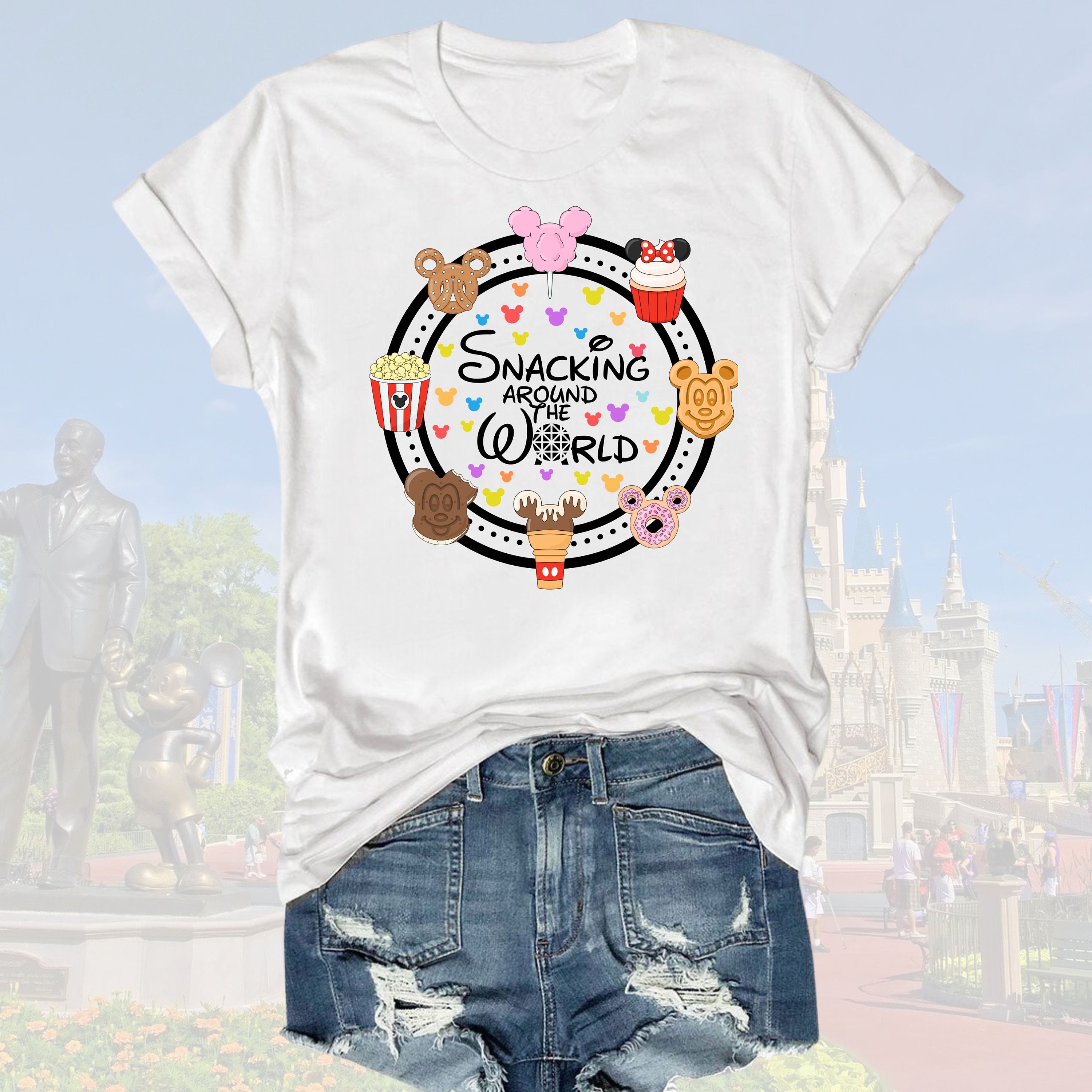 Snacking Around the World Epcot Svg Png Instant Download Printable ...