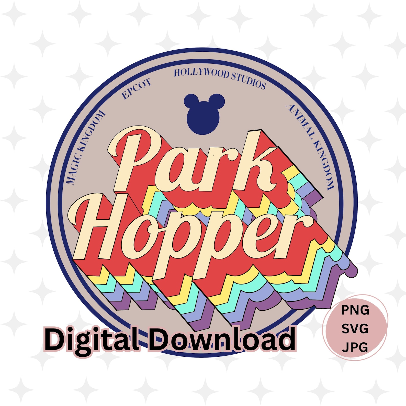 Park Hopper Svg Png Instant Download Printable Design Svg for Cricut ...