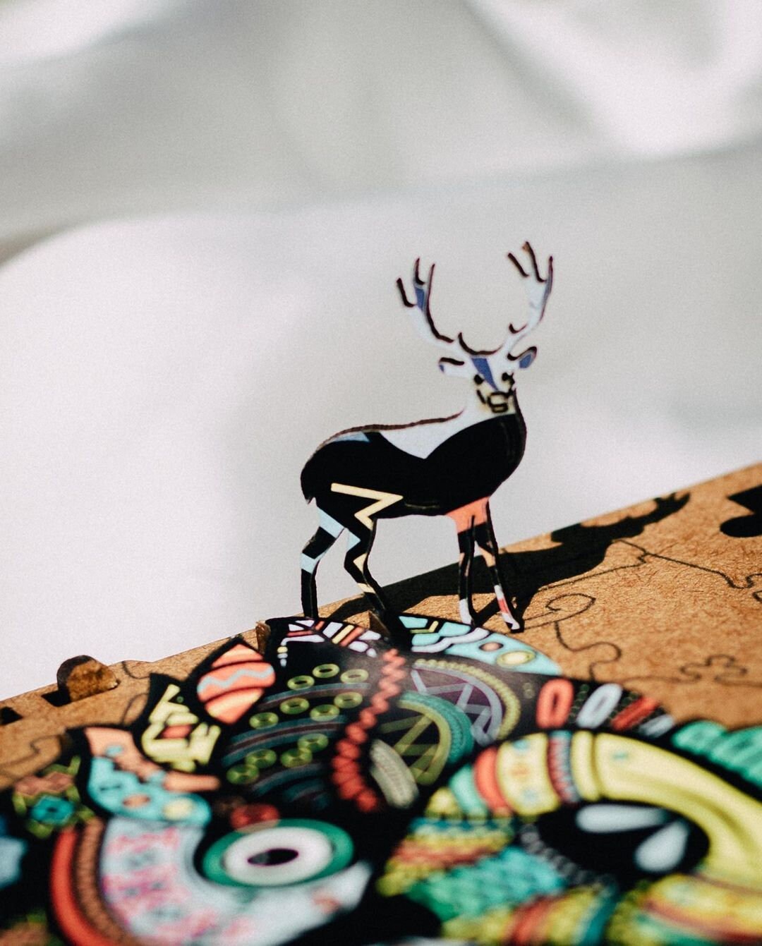 Rabbit Wooden Jigsaw Puzzle Hare Animal Shaped 3D Puzzle - Etsy