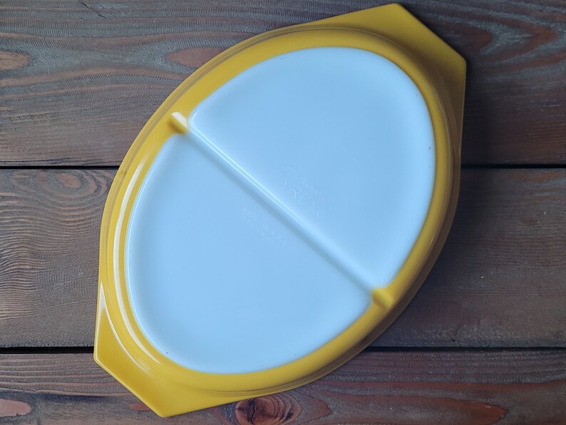Vintage Pyrex Gold & Yellow sunflower Promotional atomic Starburst ...