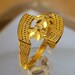 RA2551 Solid Gold Turkish Filigree Ring 21K 22K - Etsy