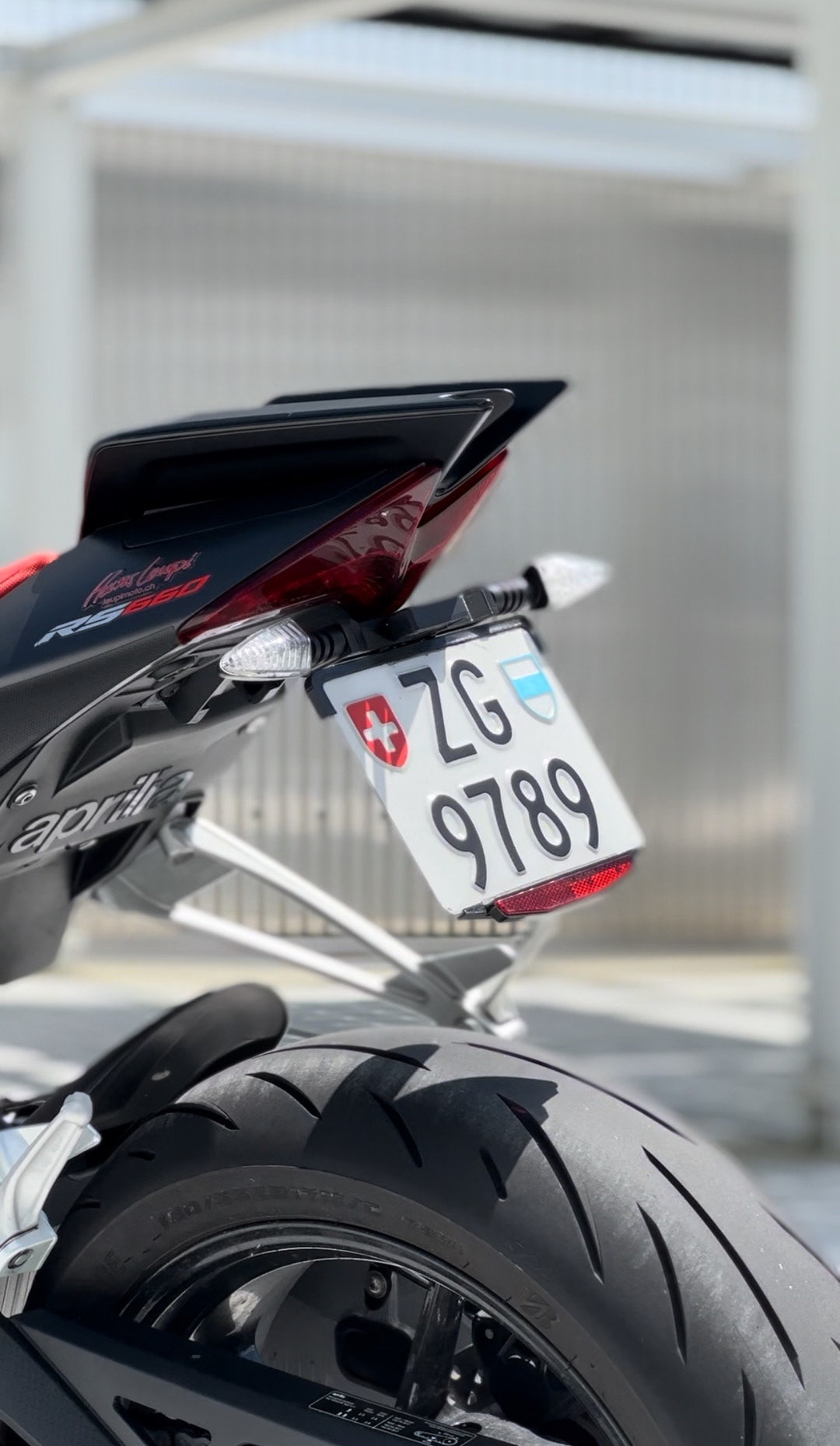 License Plate Holder Aprilia Tuono / RS 660/ RSV - Etsy