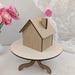 MDF House Blank for Crafts | Wooden House Base for DIY Decor, for Kinds ...
