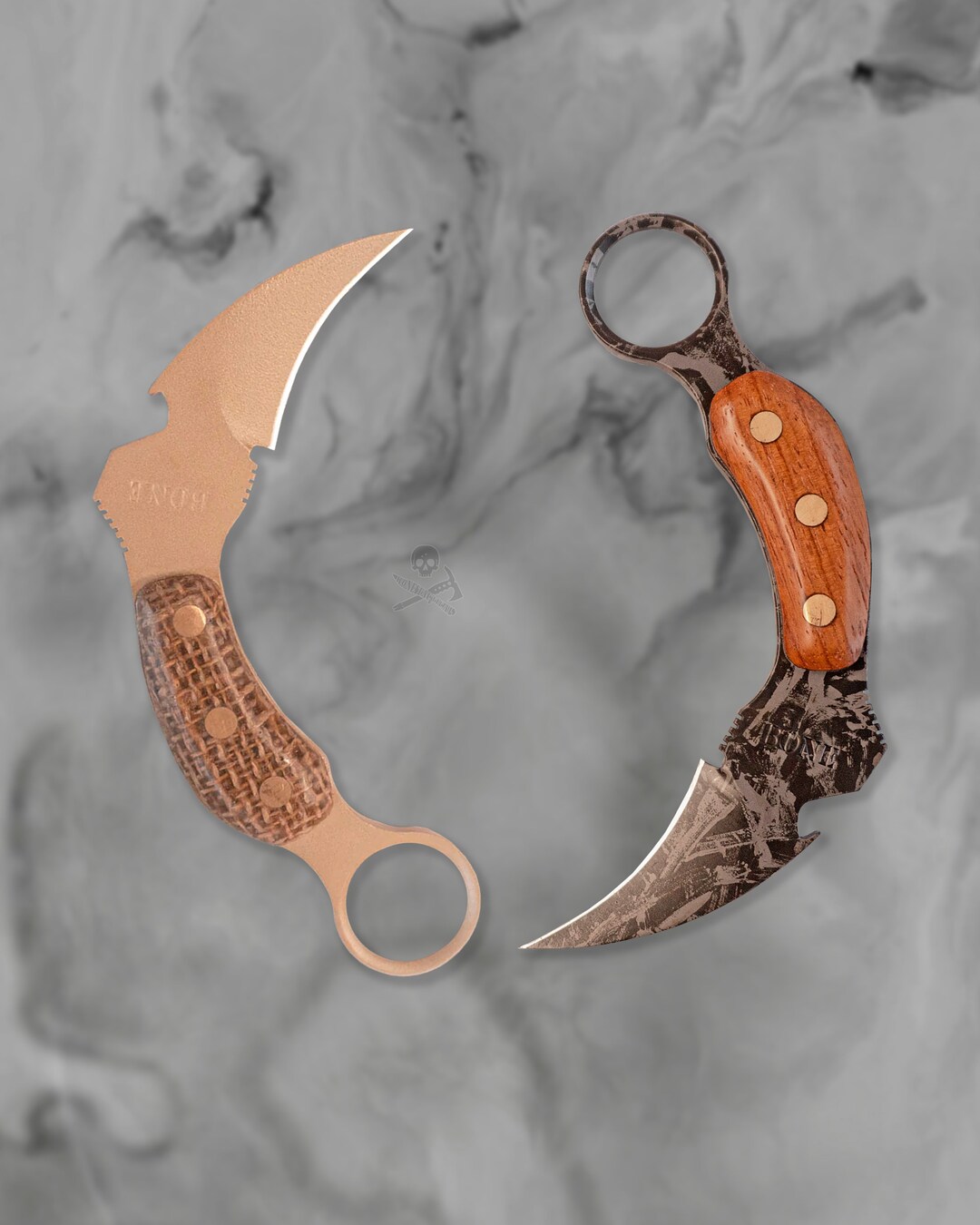 Bone Karambit Knife ( 100% Handmade) - Etsy