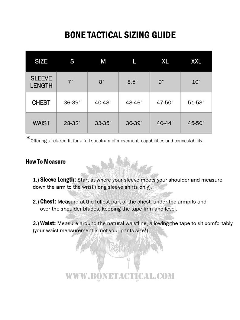 Bone Tactical Extreme Duty Combat Shirt (camo Print) - Etsy