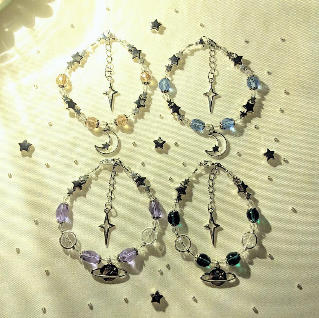 Taylor Swift Moon and Saturn Matching Friendship Bracelets Gift BFF - Etsy