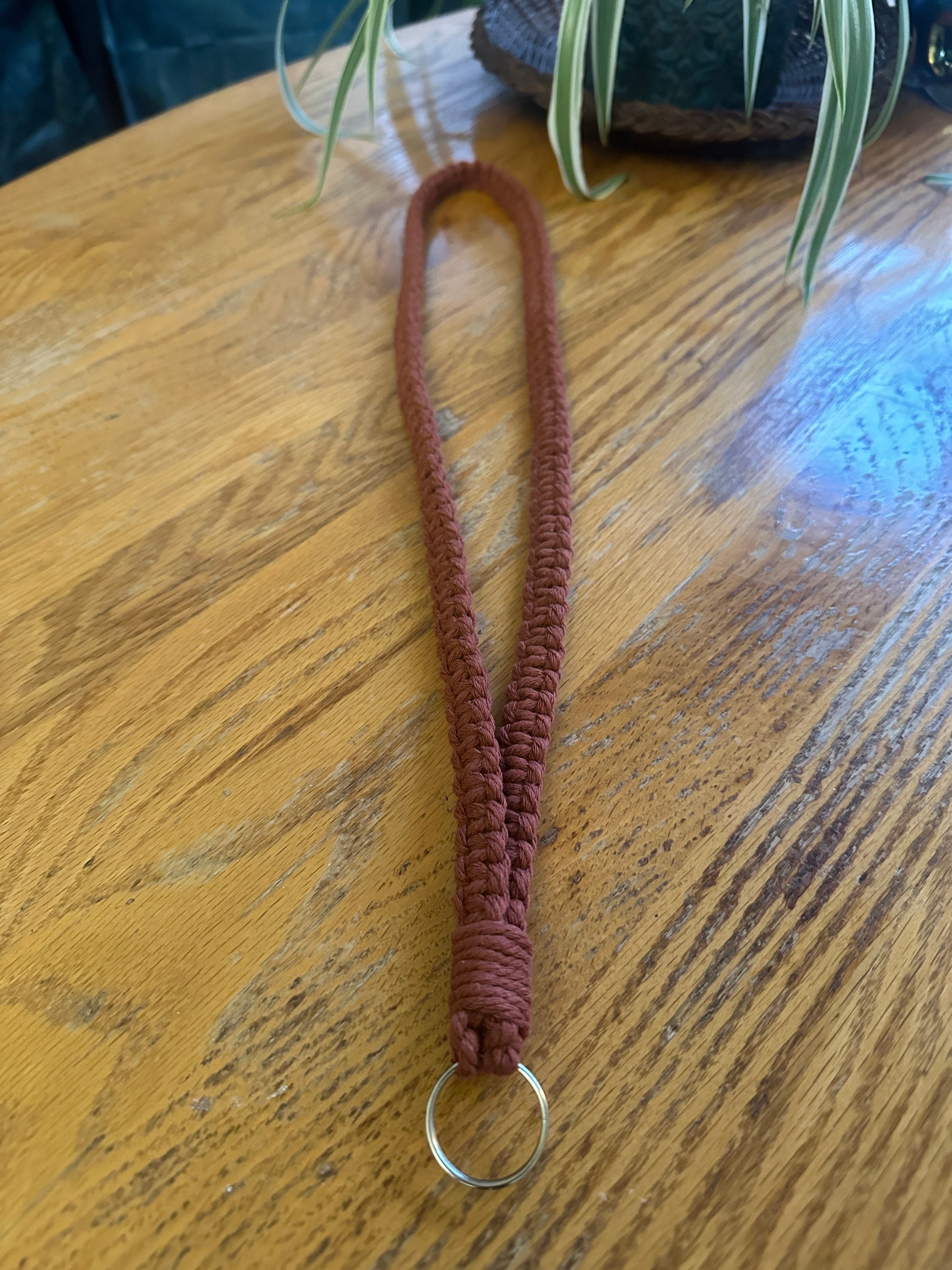 Lanyard – Handmade Macrame - Secure Your Keys, Ids, and Access Cards in ...