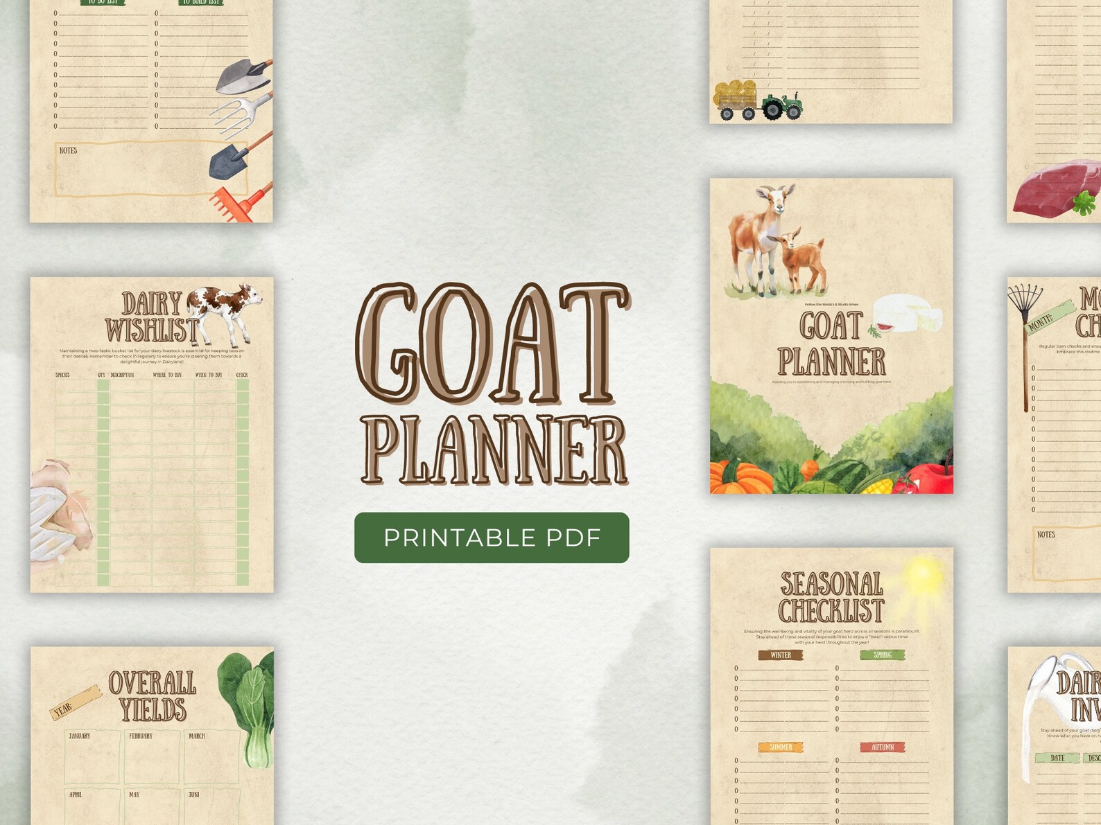 Ultimate Goat Planner: Your Complete Guide to Happy Herding and ...
