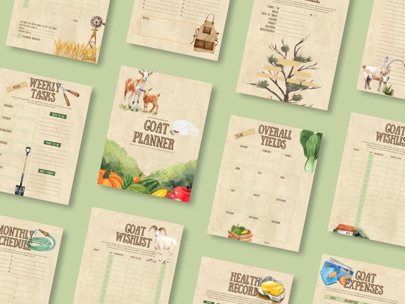 Ultimate Goat Planner: Your Complete Guide to Happy Herding and ...
