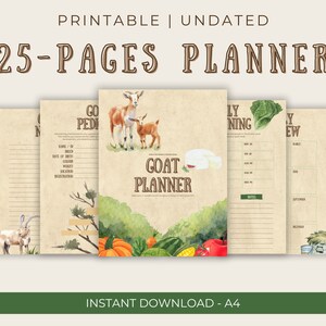 Ultimate Goat Planner: Your Complete Guide to Happy Herding and ...