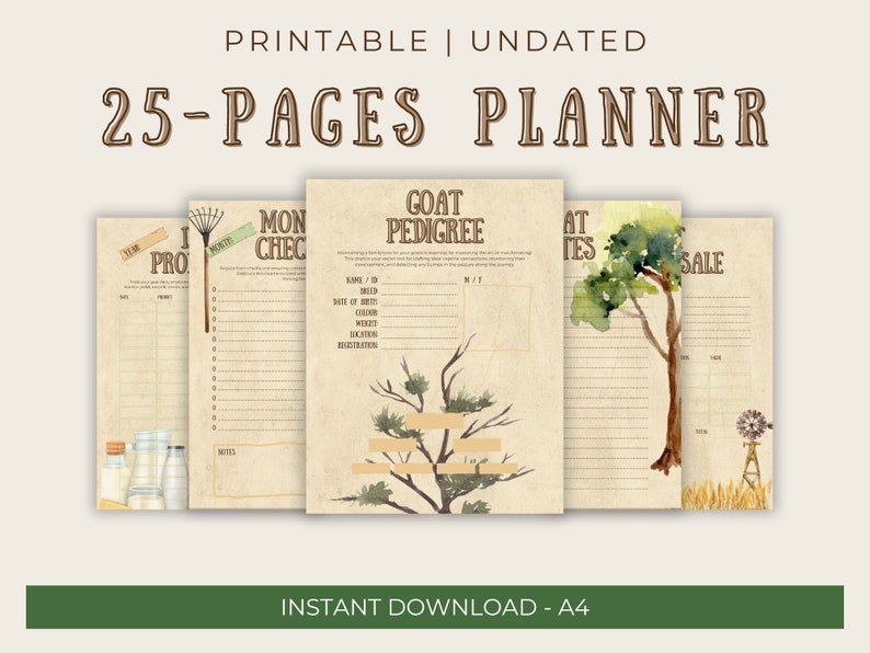 Ultimate Goat Planner: Your Complete Guide to Happy Herding and ...