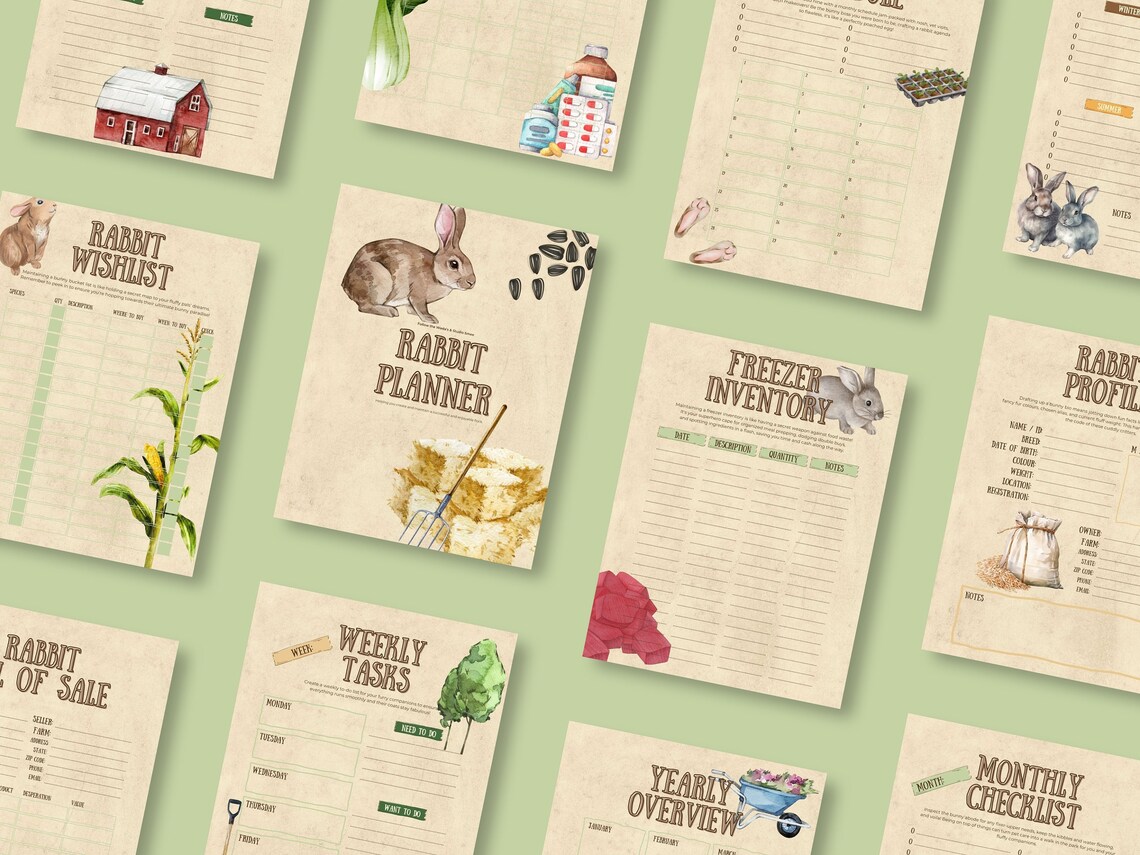 Plan Your Rabbit Adventure: Discover the Perfect Rabbit Planner direct ...