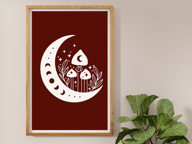 Illuminate Your Space: Magic Lunar Poster Set 10 Designs in 2 ...