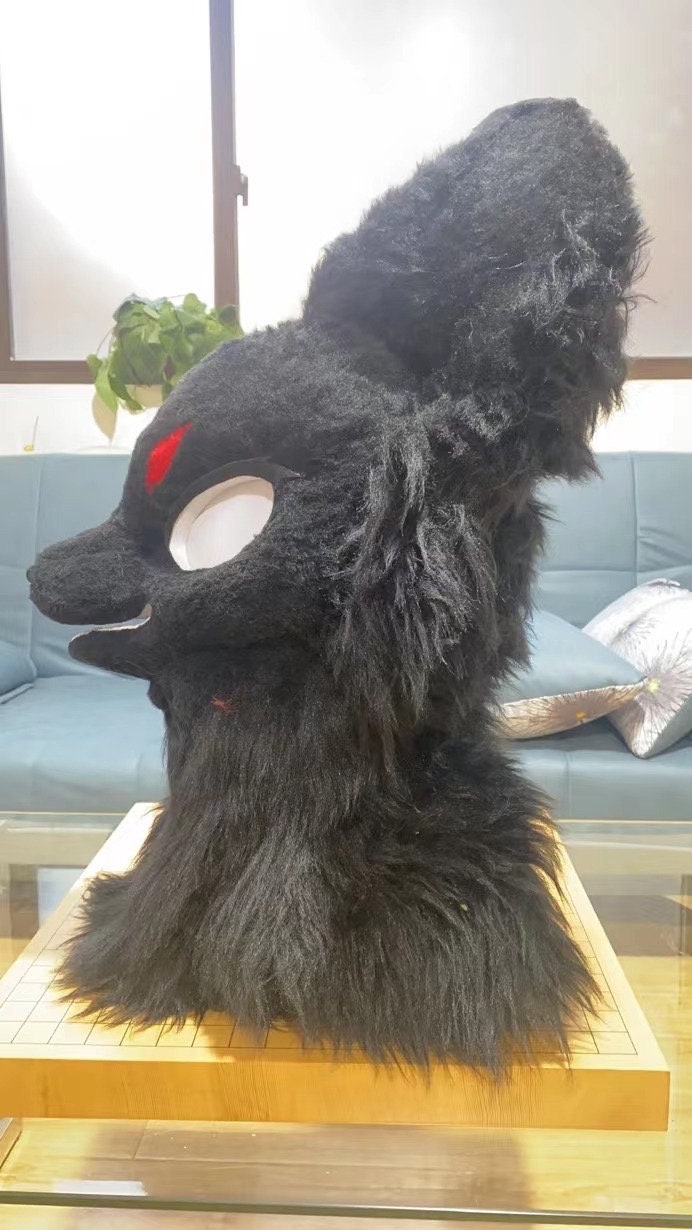 Fursuit Head, Mask Furry Cosplay Mask Head, Animal Mask, Beast Head ...