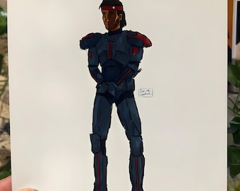 Hunter Omega Bad Batch Star Wars Art, Star Wars Characters, Star Wars ...