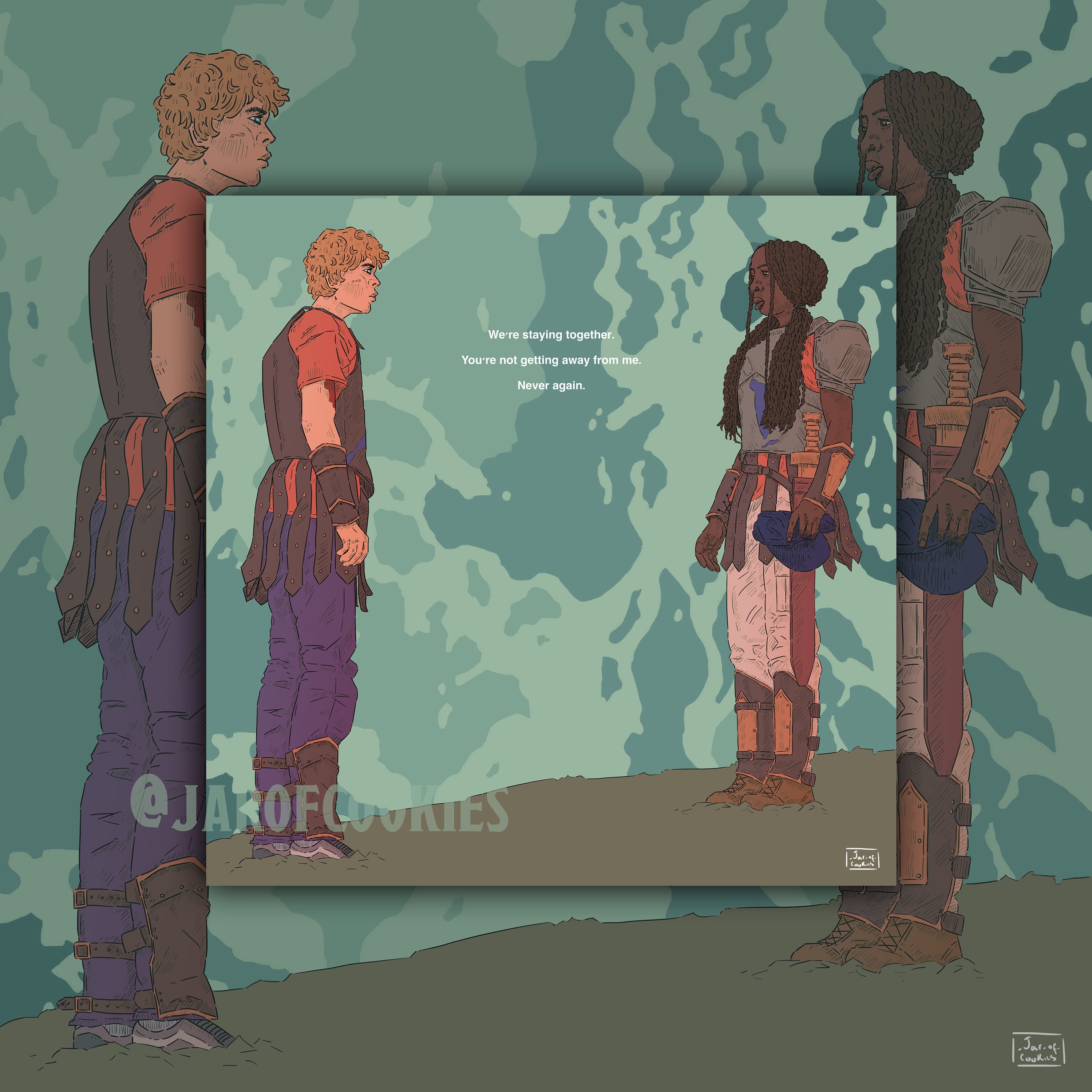 Percy Jackson Percabeth Print - Etsy