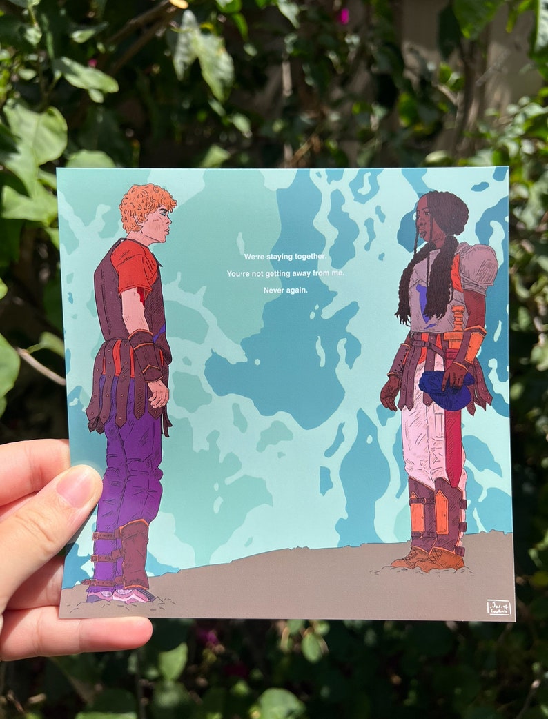 Percy Jackson Percabeth Print Etsy