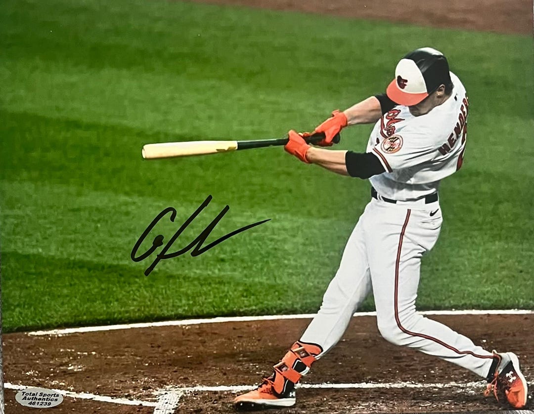 Hunter Henderson Signed Baltimore Orioles Photo With COA. - Etsy