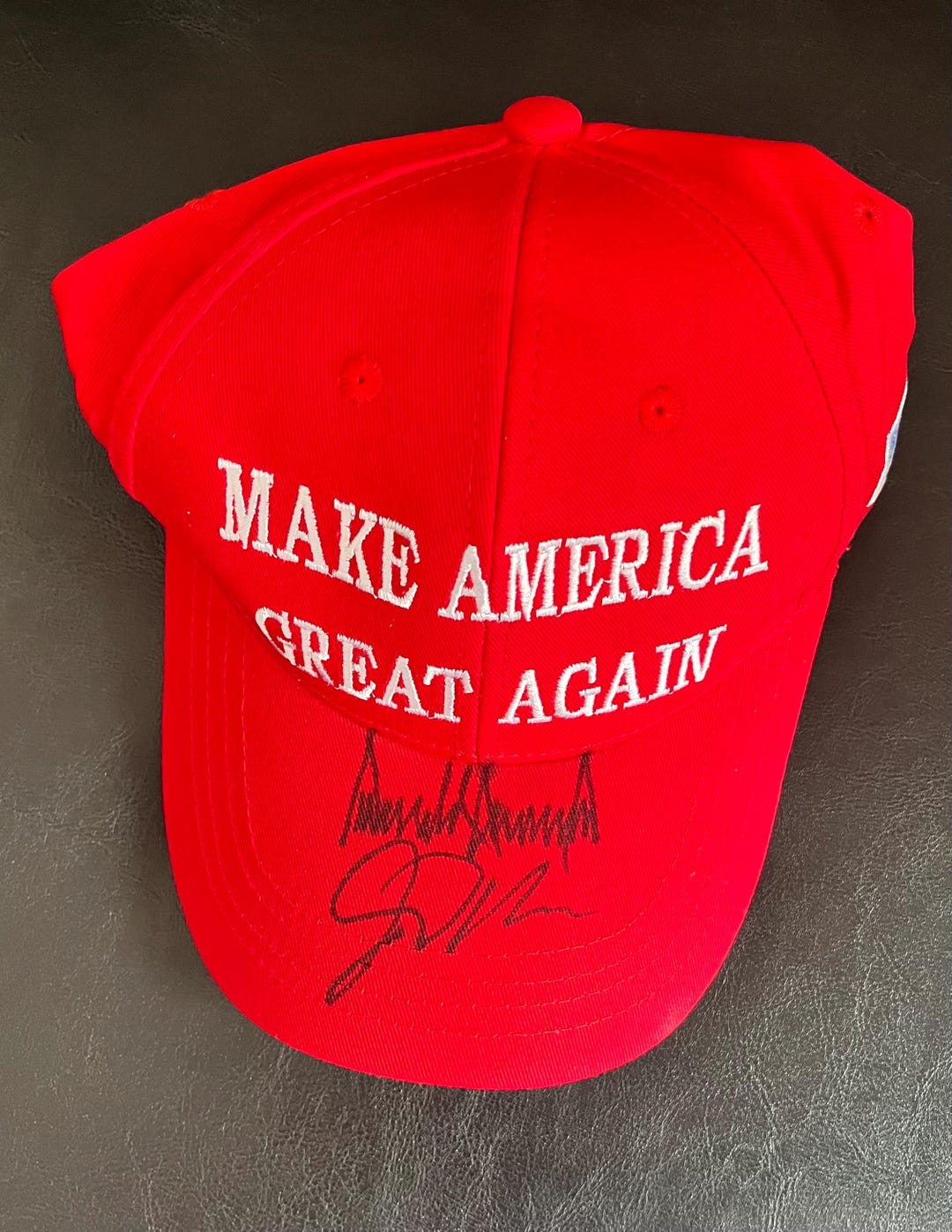President Donald Trump and Vice President Elect JD Vance Signed MAGA ...