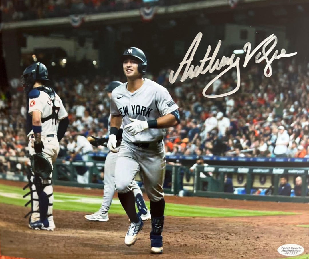Anthony Volpe Signed Yankees Photo With COA - Etsy