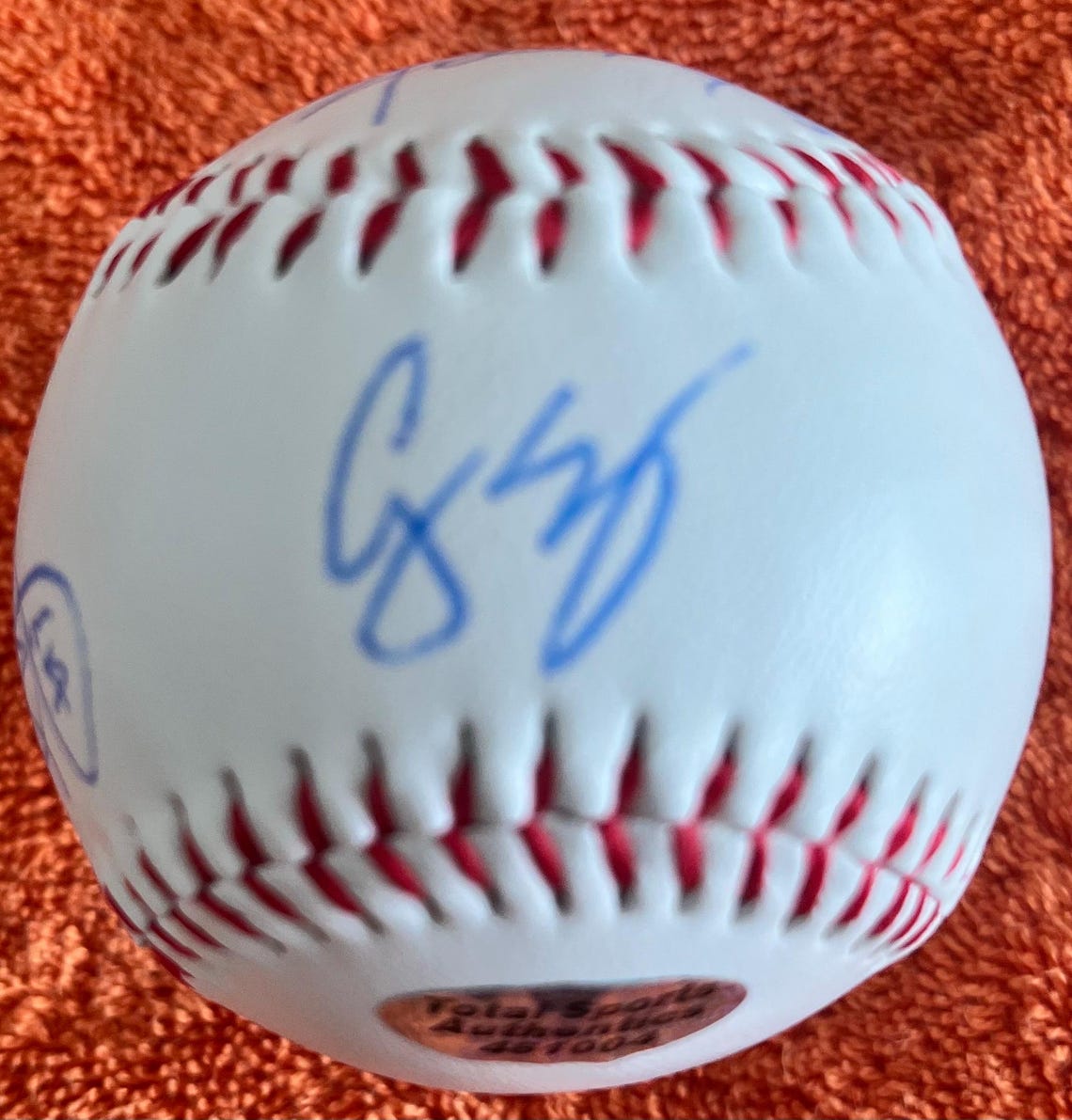 Corey Seager Evan Carter Lady Taveras & Adolis Garcia Texas Rangers ...