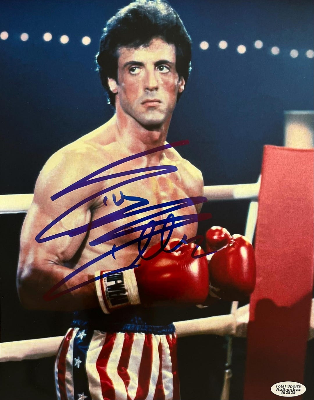 Sylvester Stallone Signed “rocky” Photo With COA - Etsy