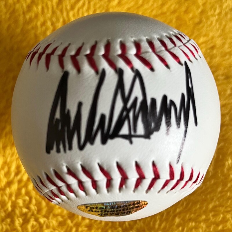 Donald Trump Signed Memorabilia - Etsy