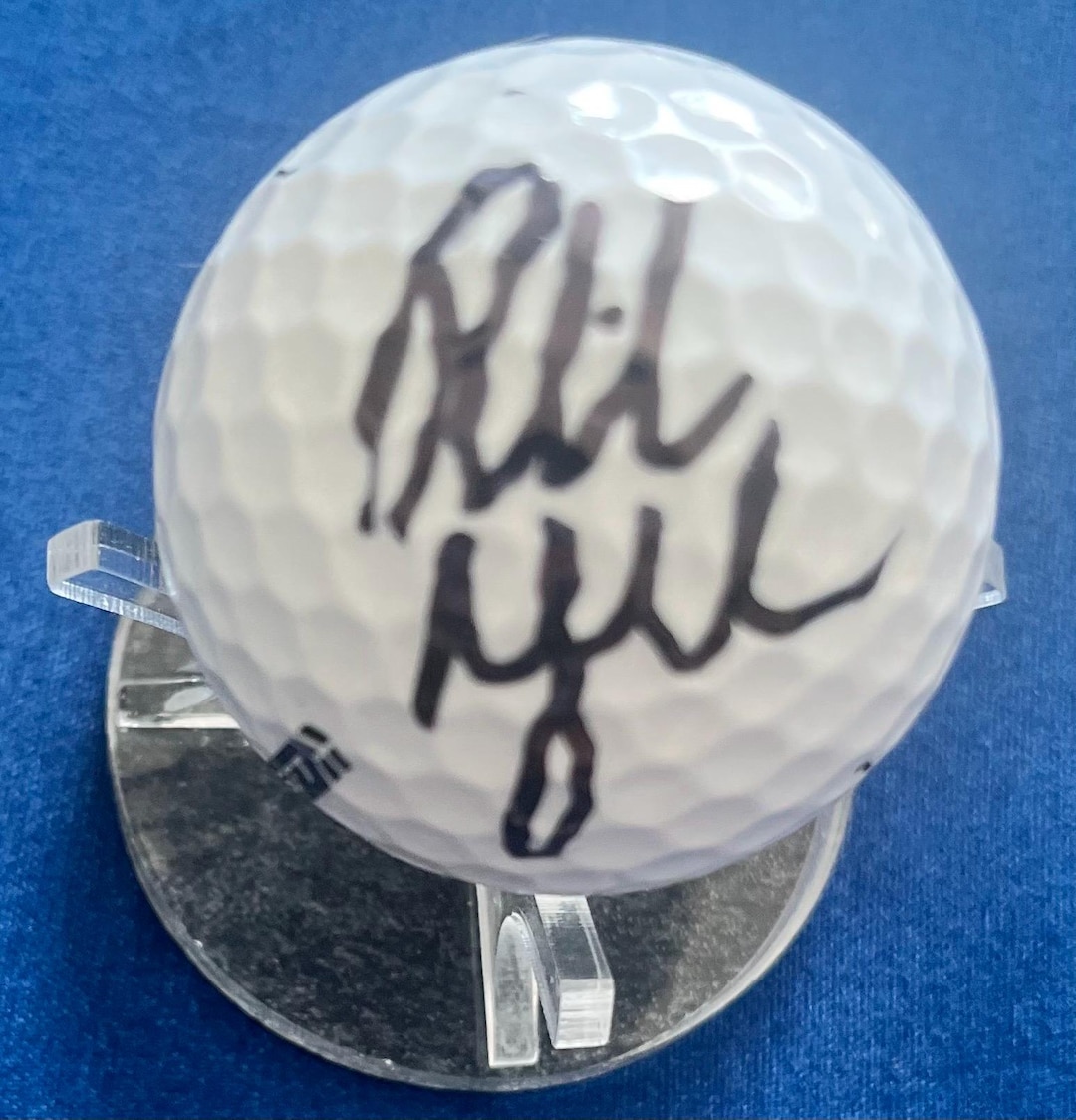 Phil Mickelson Autographed Golf Ball With COA - Etsy