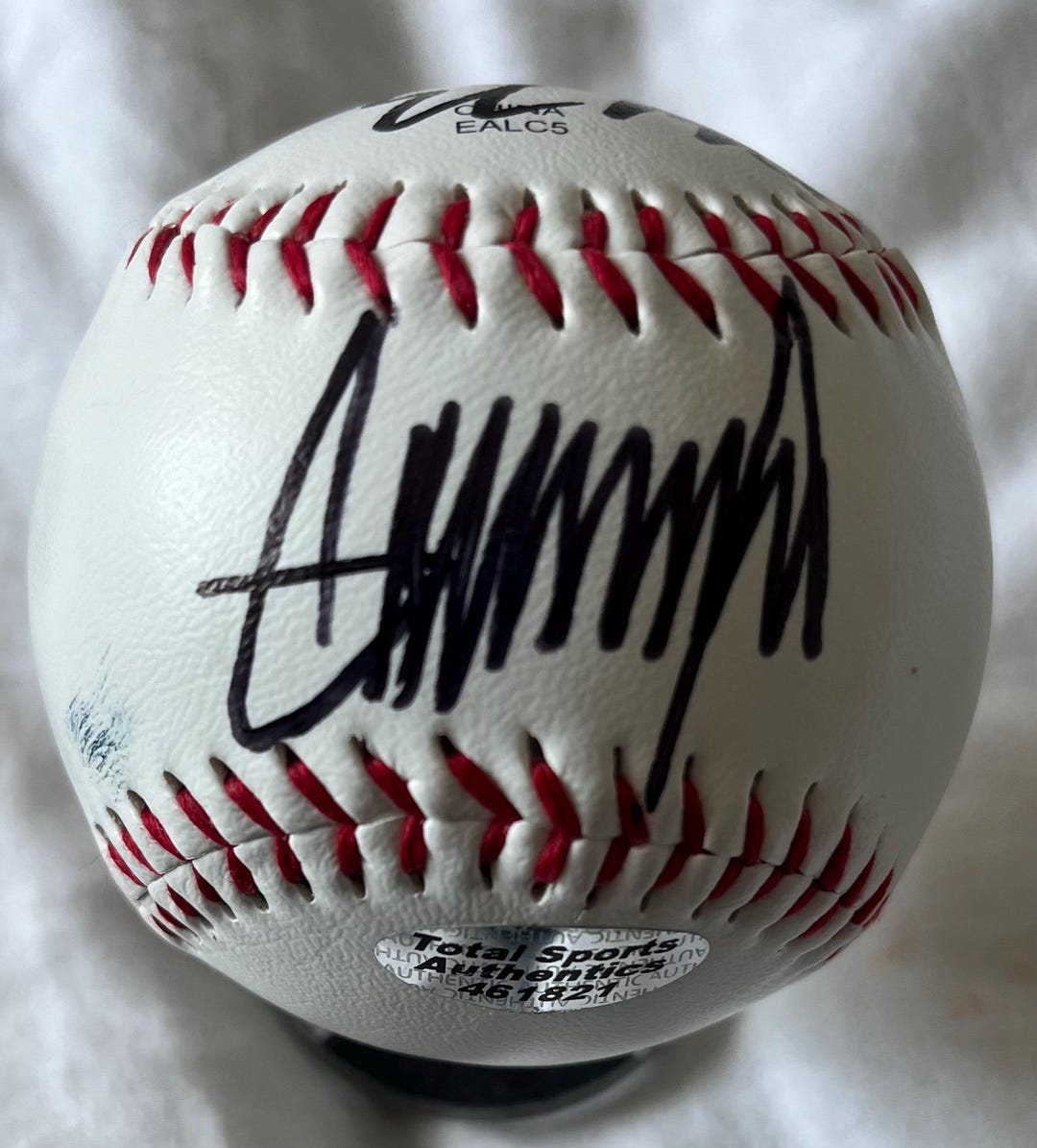 President Donald Trump & Elon Musk Signed Baseball With COA - Etsy