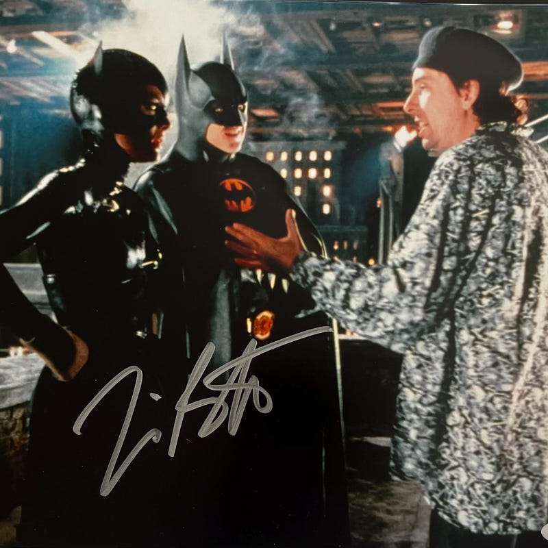 Tim Burtons Autograph - Etsy