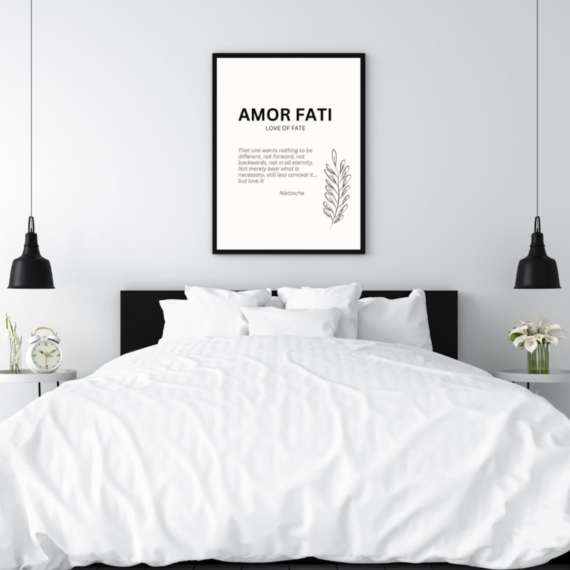Amor Fati Definition, Minimalist Decor, Therapy Office Decor ...
