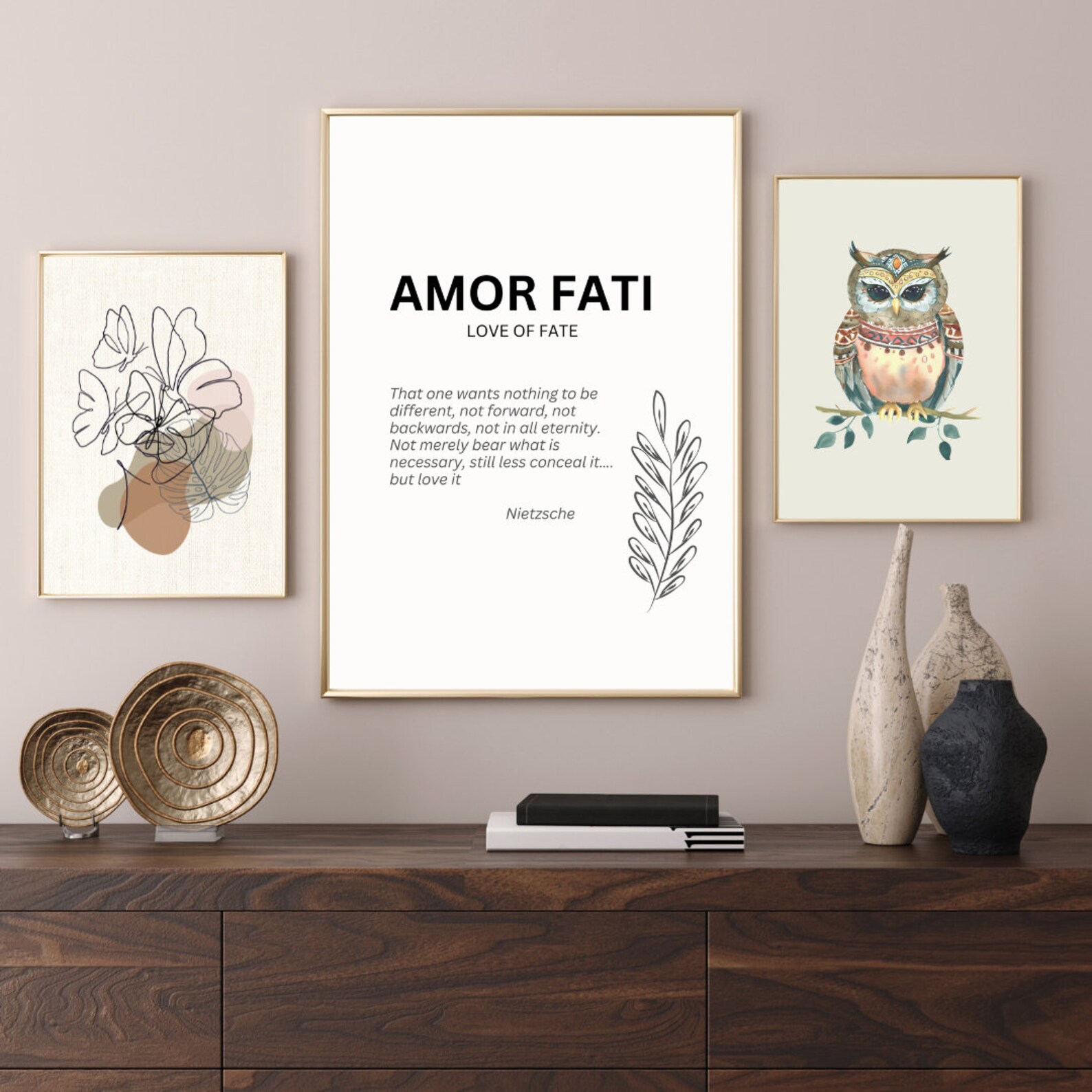 Amor Fati Definition, Minimalist Decor, Therapy Office Decor ...