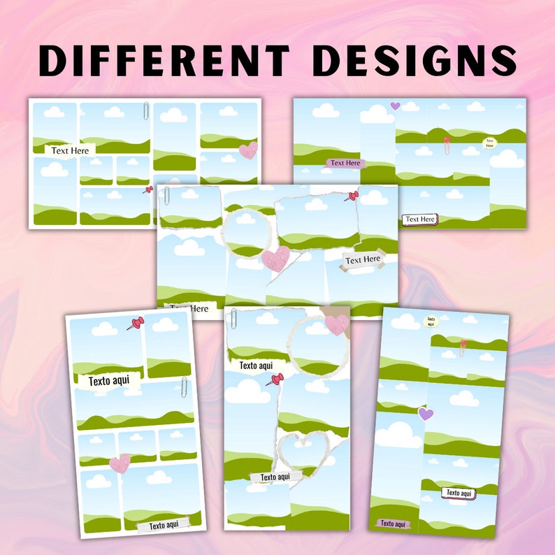 Vision Board Canva Template, 2024 Manifestation, Journals, & Positive ... Vision Board Canva Template, 2024 Manifestation, Journals, & Positive ...