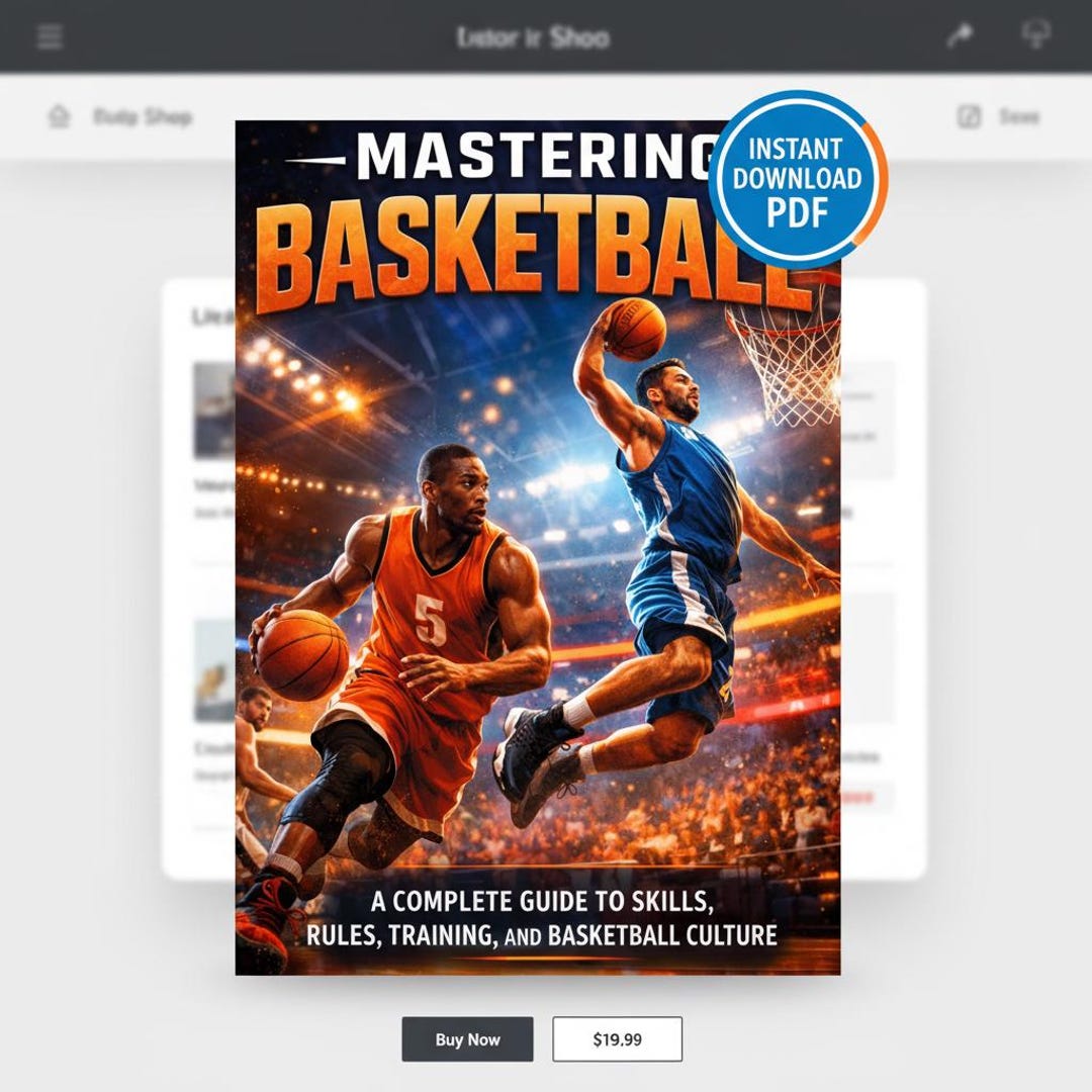 Mastering Basketball: Skills & Training Guide - Etsy