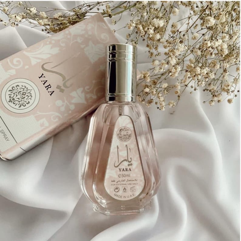Yara Lattafa Mini 50ml for Women. Pink Mini Size Yara Lattafa Eau De ...