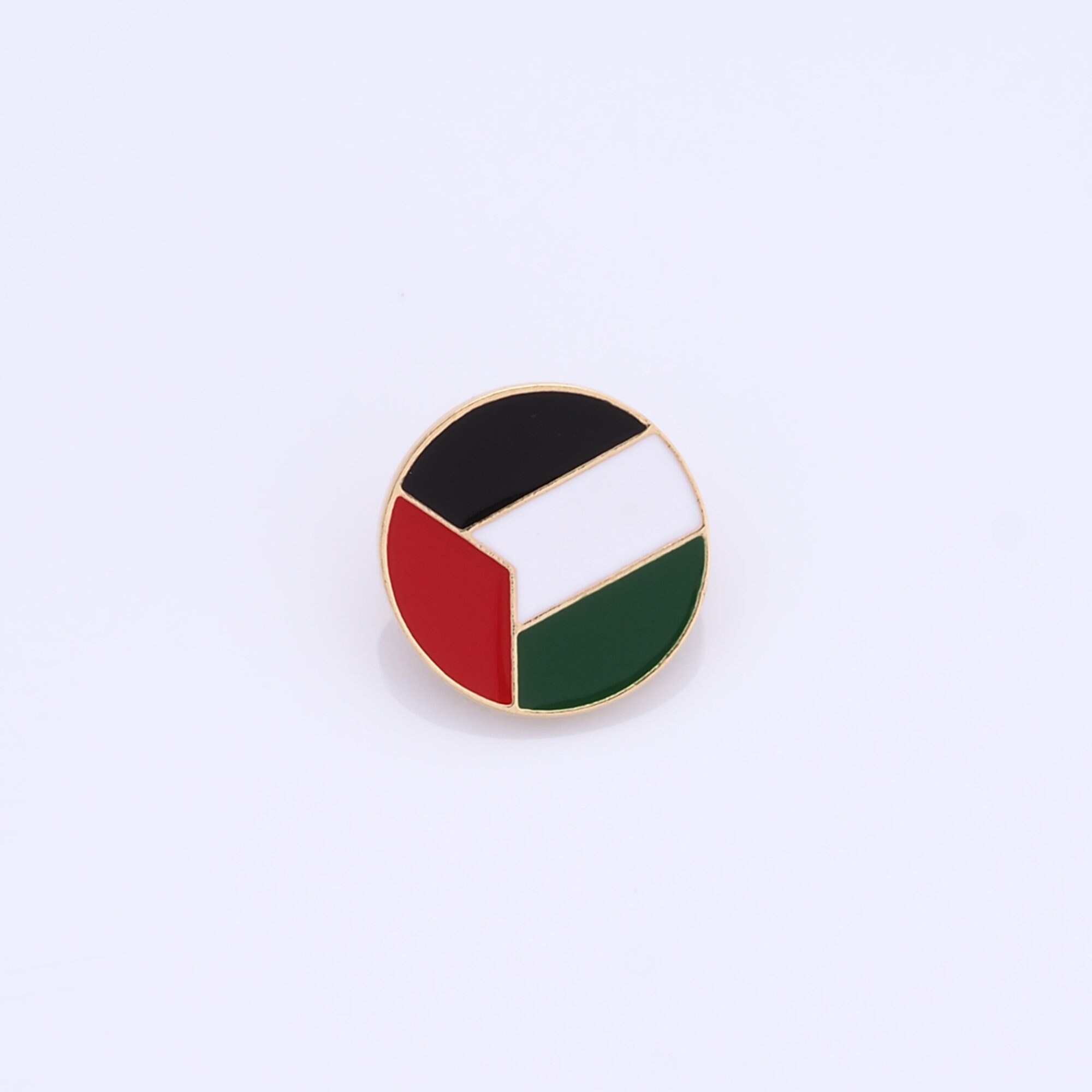 Palestine Enamel Broochpalestinian Flag Pinspalestine - Etsy Australia