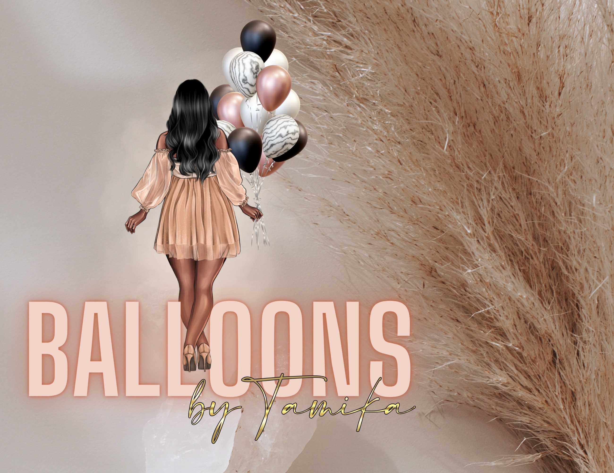 Event Planner Logo, Balloon Logo, Cartoon Portrait, Crafter Logo Design ...