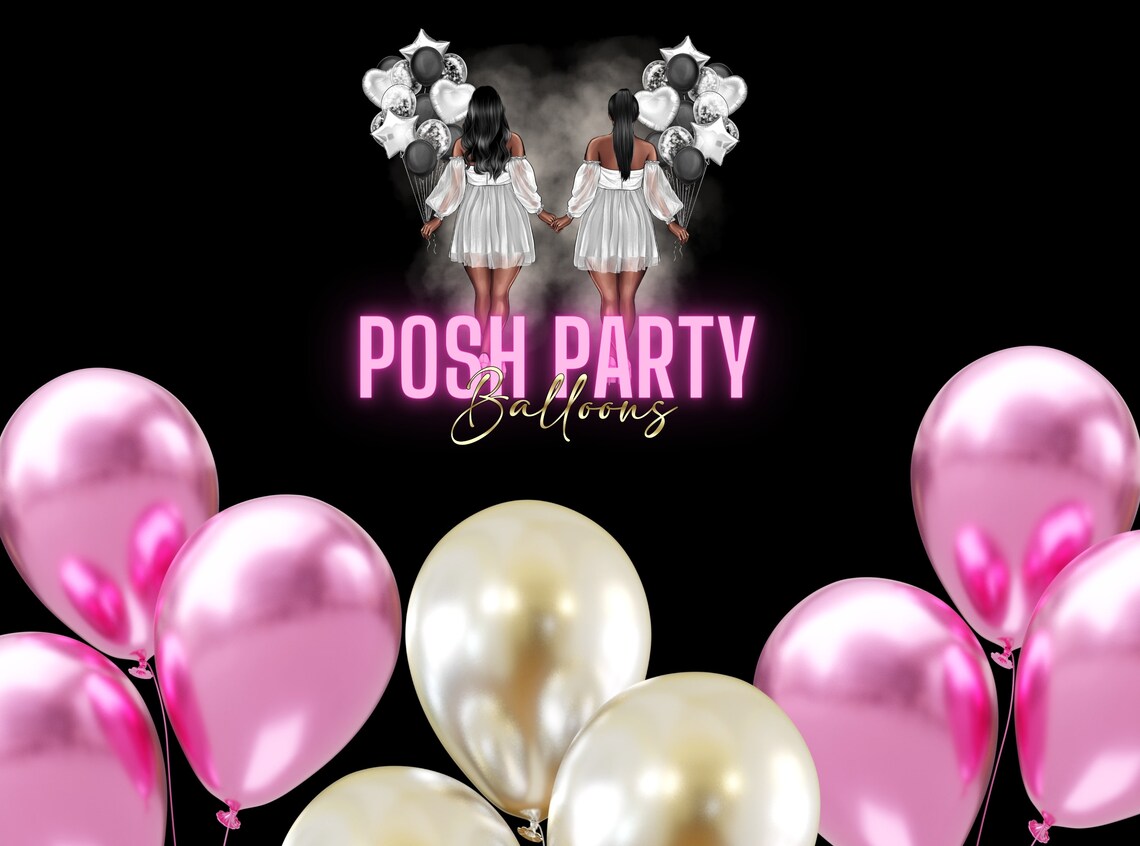 Party Decorator Logo, Cartoon Logo, Event Planner Business, Birthday ...