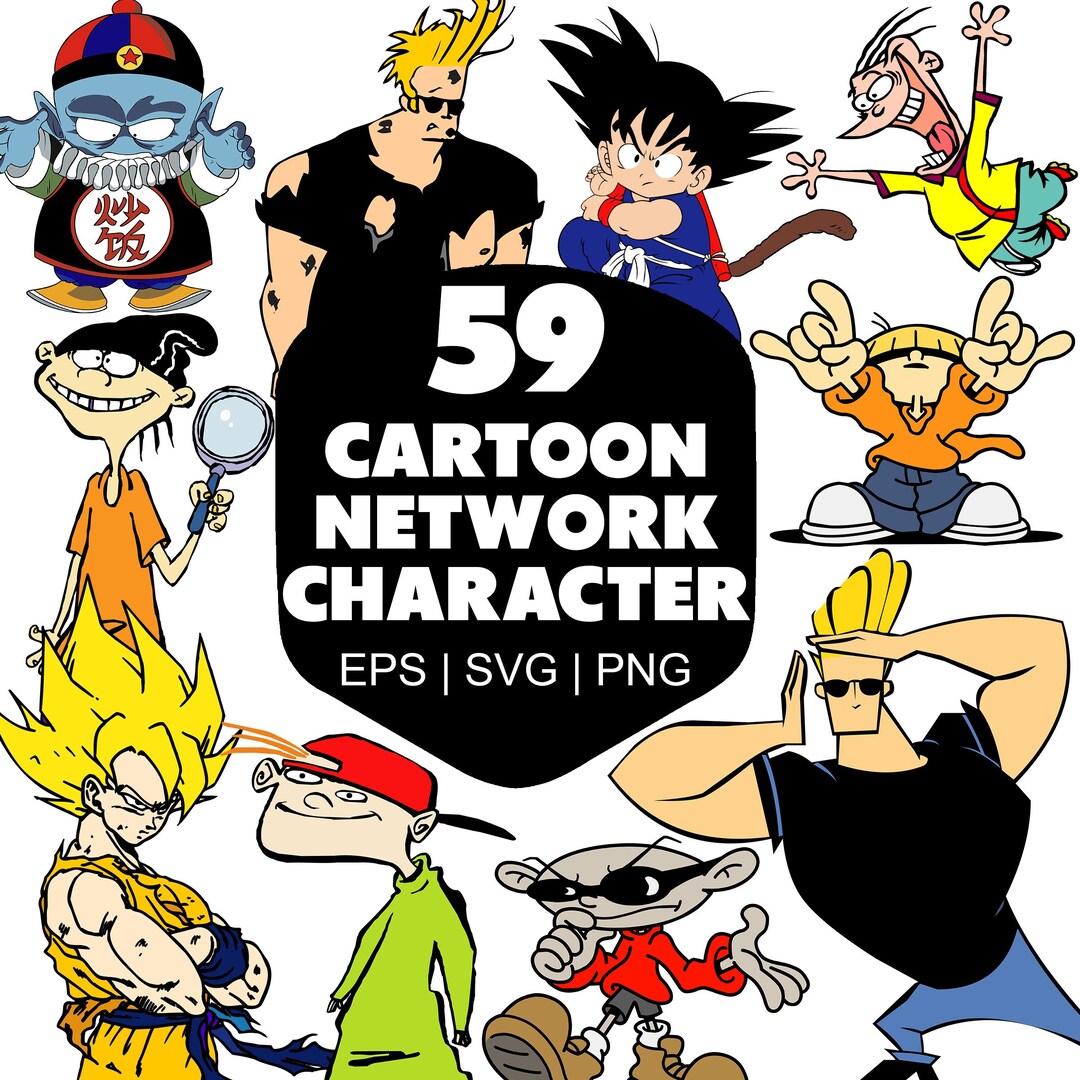 Cartoon Network SVG Bundle - Etsy