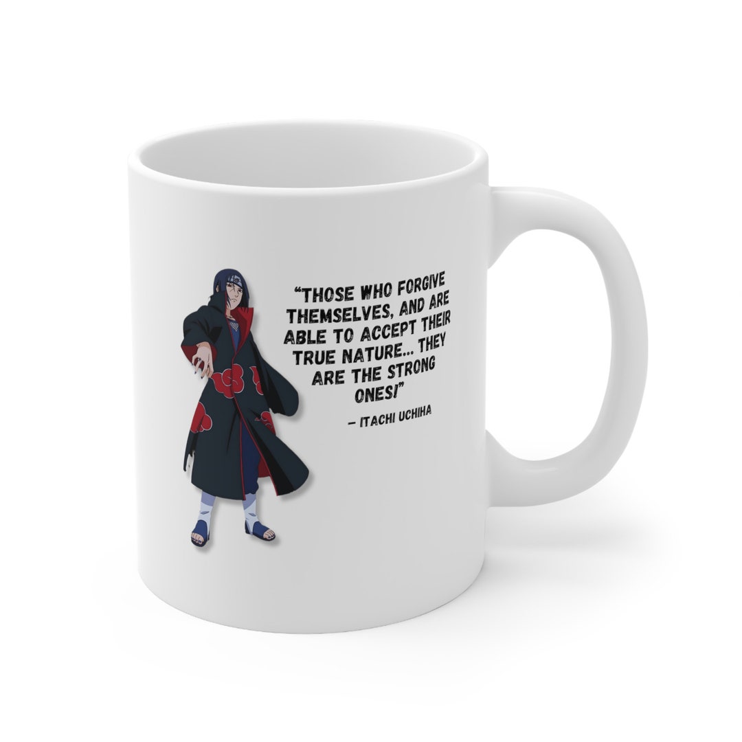 Naruto Itachi Uchiha Anime Coffee Mug Gifts for Boyfriend Best Friend ...