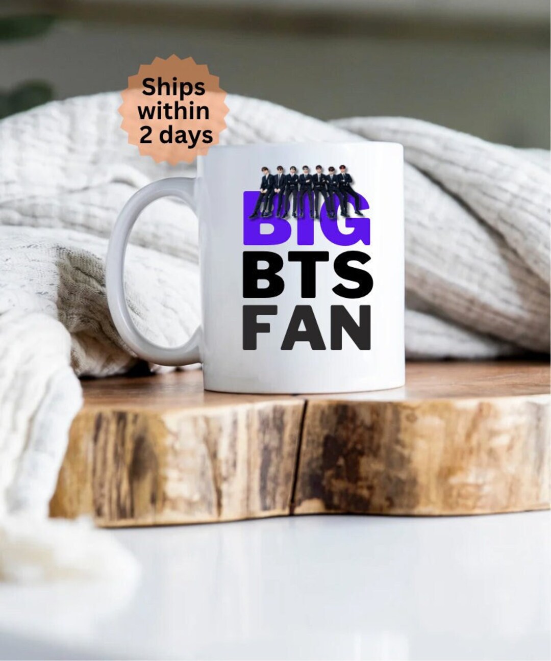 BTS Kpop Mug Gifts, Sip W/ Jungkook, Jimin, Jin, RM, Suga, Jhope & V, Great Gifts for BTS Fans ...