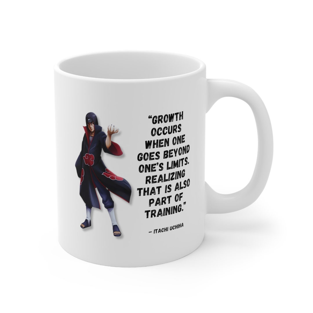Naruto Itachi Uchiha Anime Coffee Mug Gifts for Boyfriend Best Friend ...