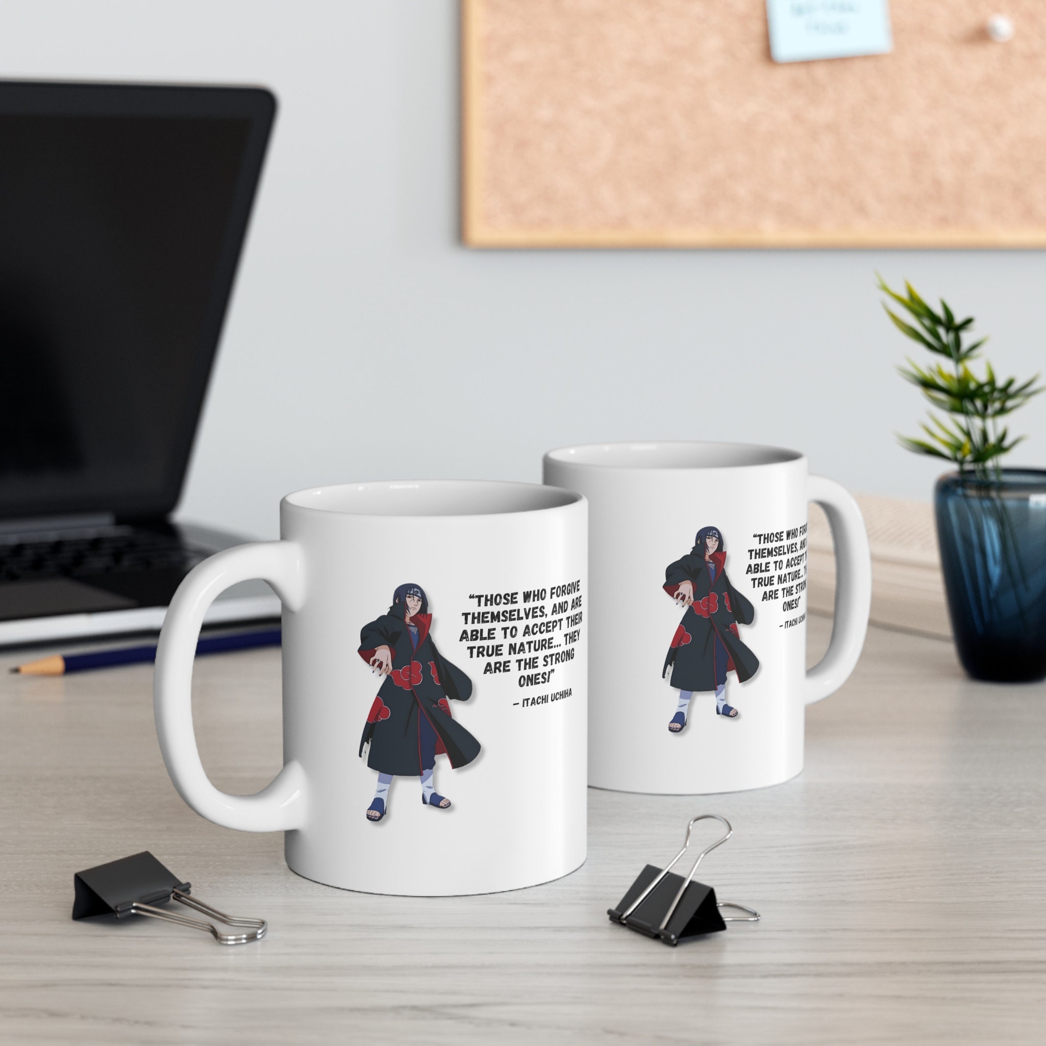 Naruto Itachi Uchiha Anime Coffee Mug Gifts for Boyfriend Best Friend ...