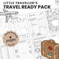 Road Trip Schedule, Road Trip Travel Activities for Kids, Editable Road ...