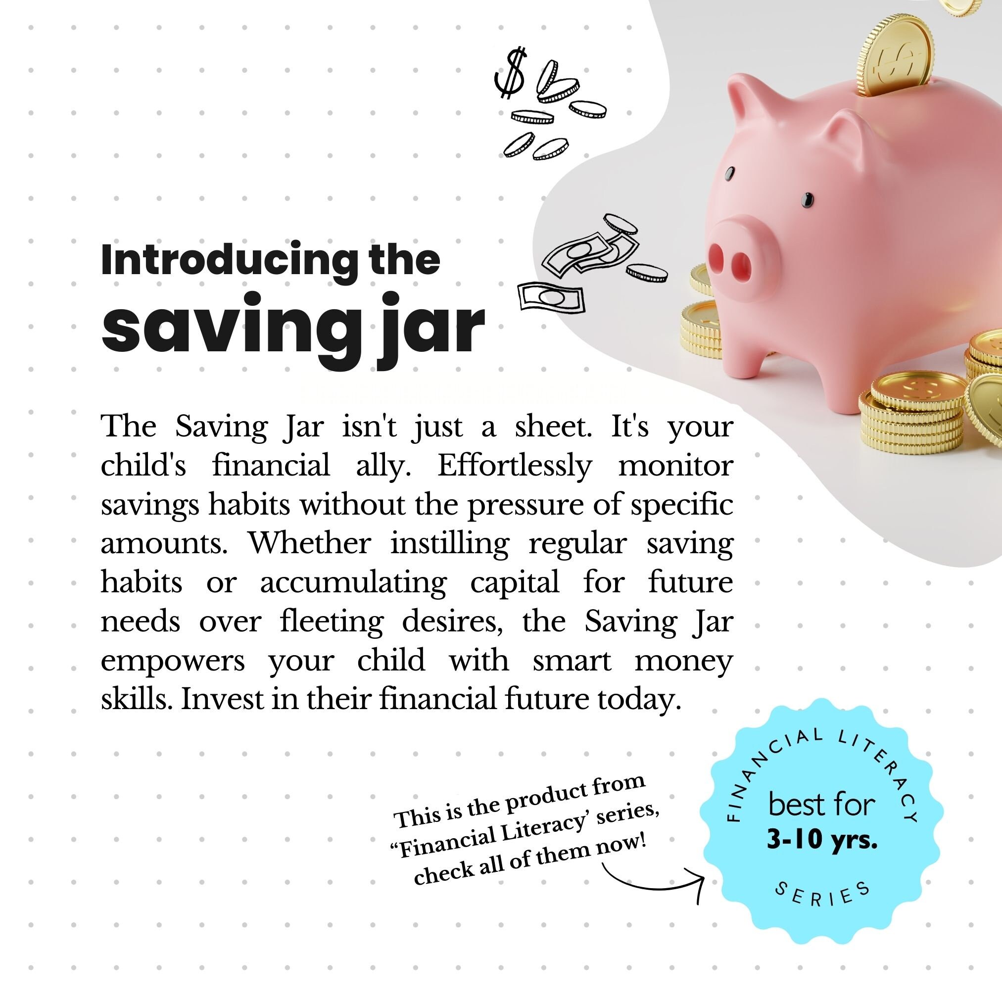 Money Tracker for Kids | Savings Log | Financial Literacy | Activity ...