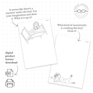 Colouring Set Imaginary Creatures | Activity Worksheets for Kids ...