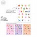 Abc Small Letters Posters for Girls Set 4 Colours Letters Homeschooling ...
